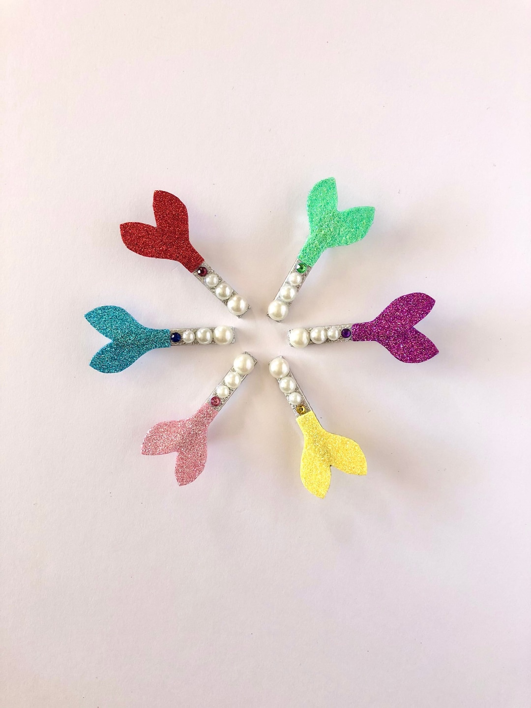 Little Mermaid Ariel Hair Bow Disney Inspired Mermaid Tail Hair Clip ...