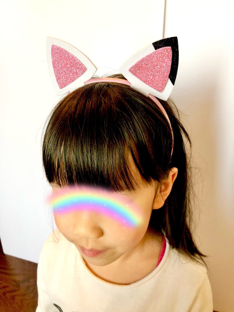 Pandy Paws Headband Hair Clip Set | Gabby's Dollhouse Pandy Cat Ears ...