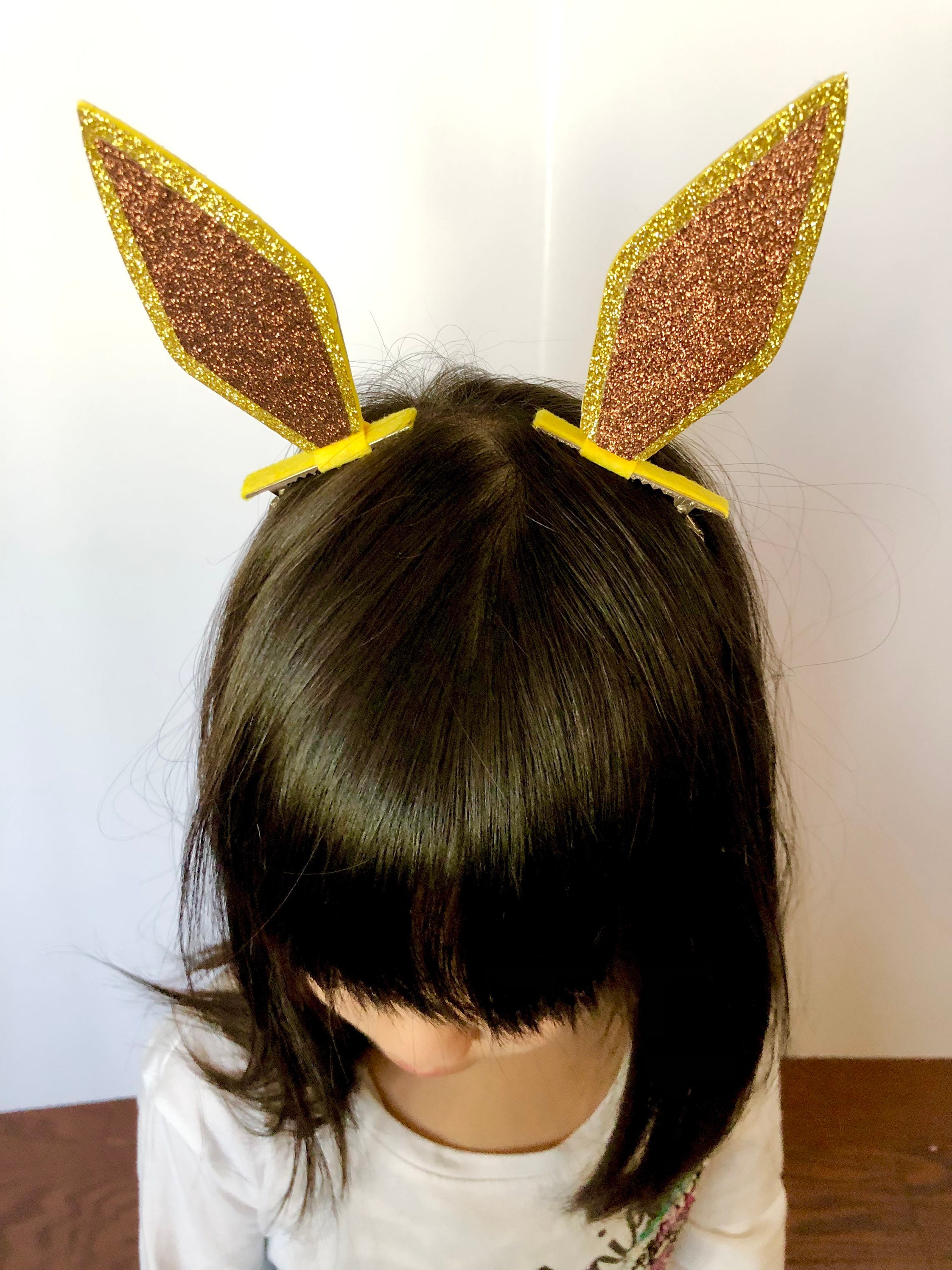 Pokemon Hair Clip Set | Pikachu Eevee Embreon Espeon Ears Set | Glitter ...