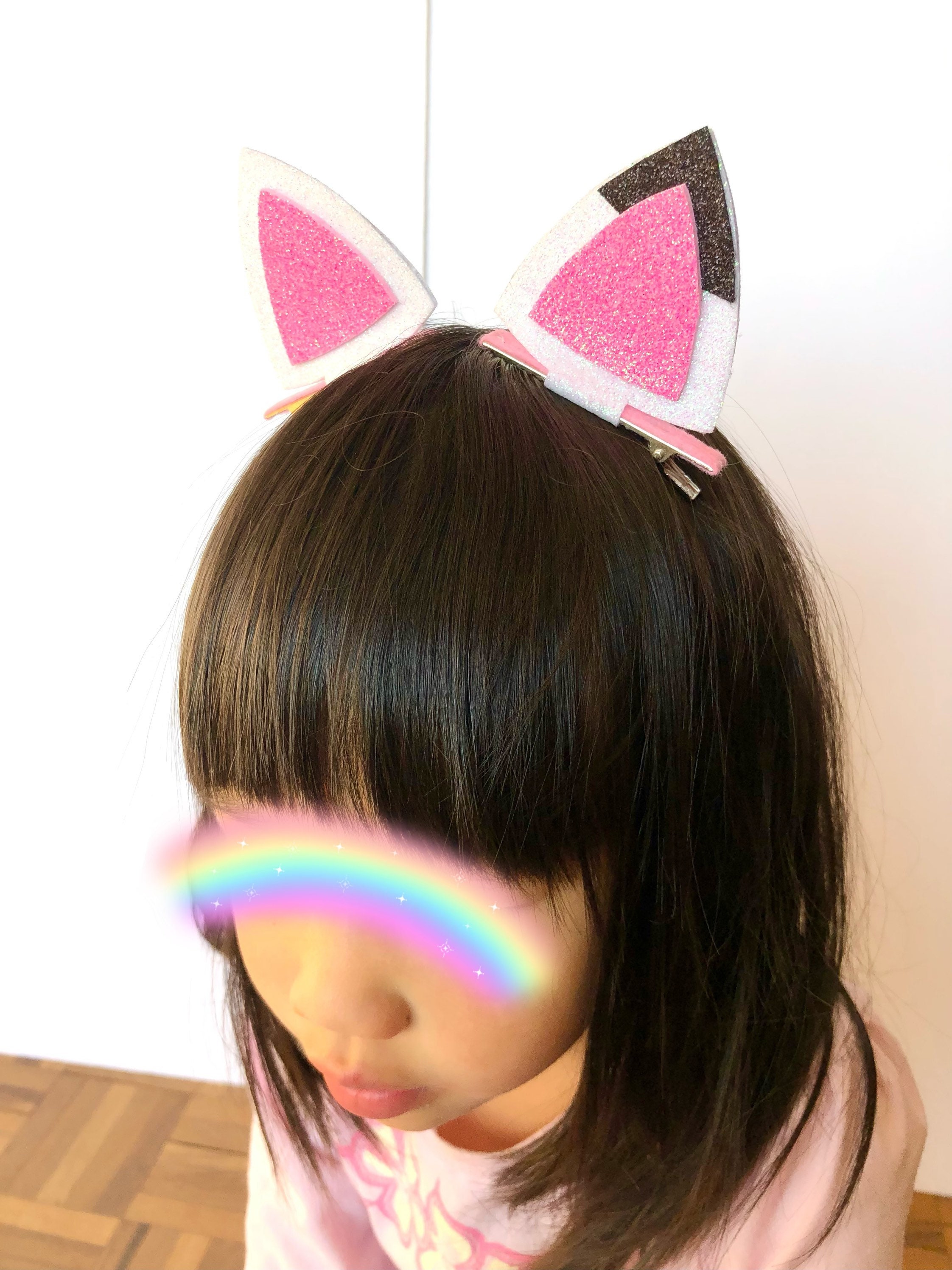 Pandy Paws Hair Clip Set | Gabby's Dollhouse Pandy Cat Ears Bow Set ...