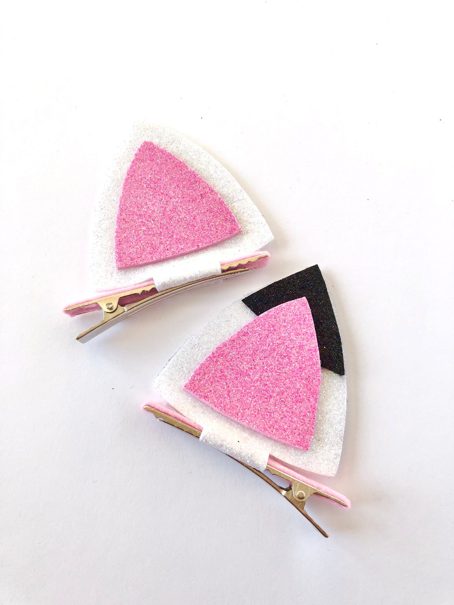Pandy Paws Hair Clip Set | Gabby's Dollhouse Pandy Cat Ears Bow Set ...