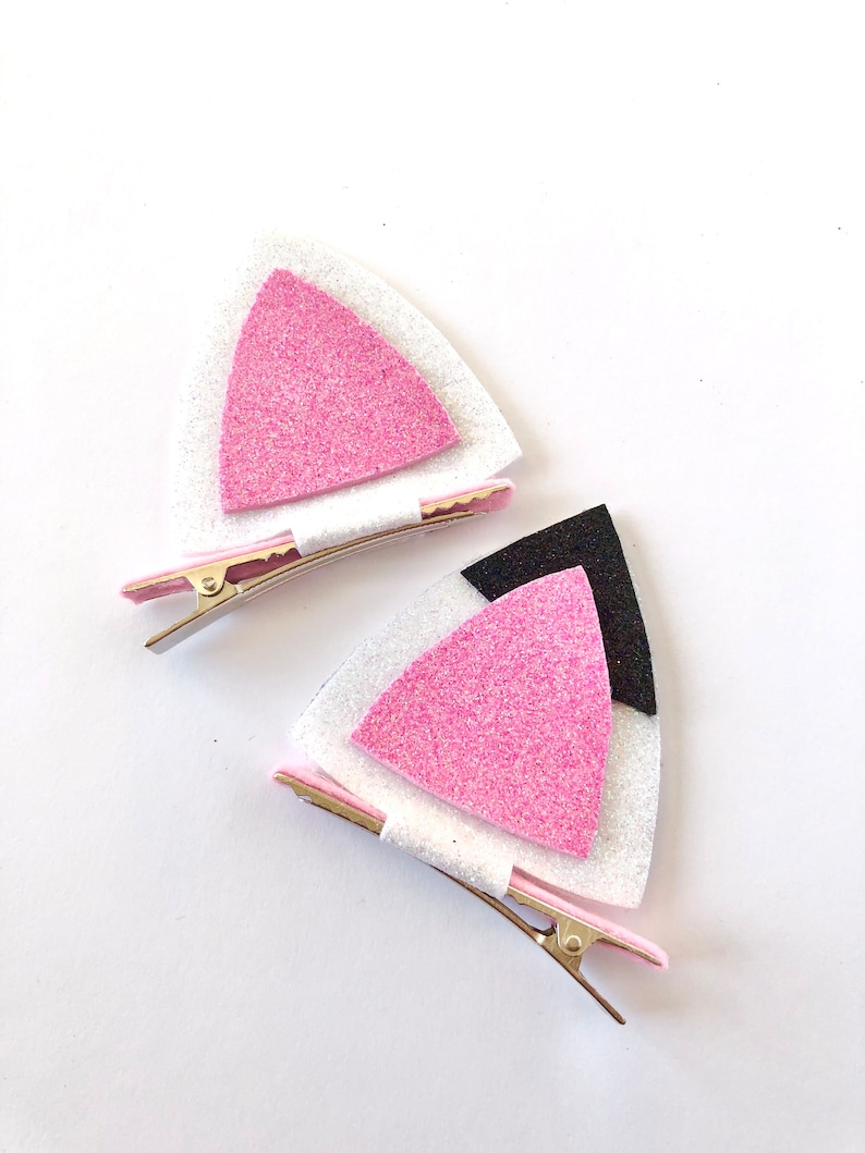 Pandy Paws Hair Clip Set | Gabby's Dollhouse Pandy Cat Ears Bow Set ...