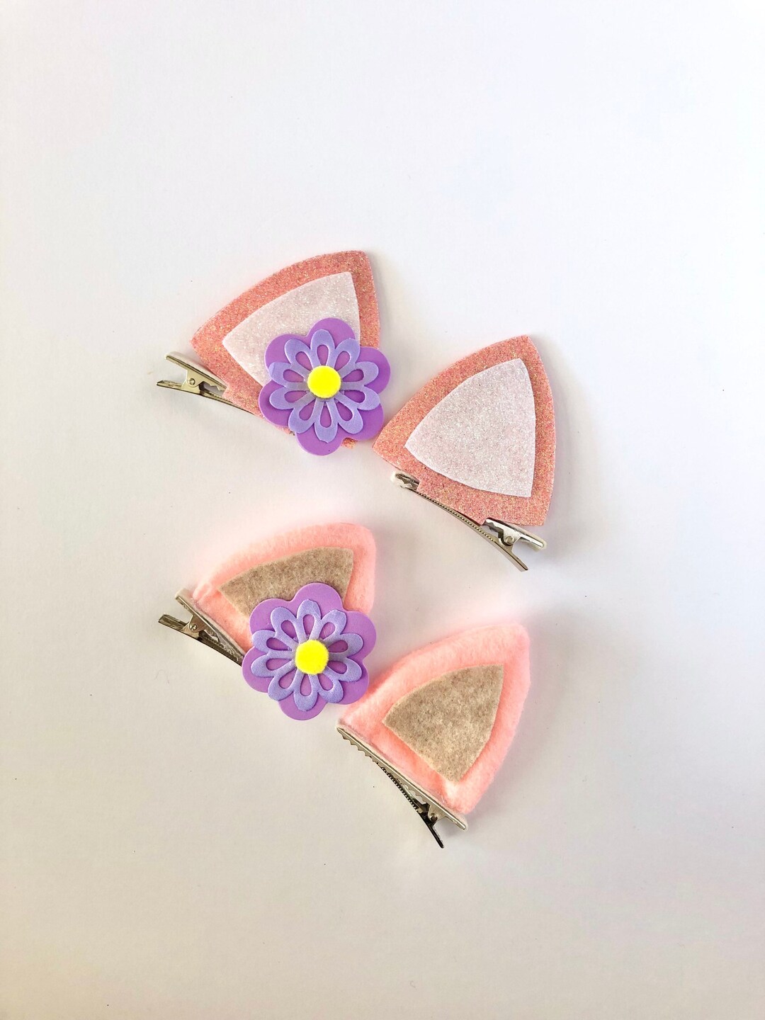 Linabell Duffy and Friends Hair Clip Set | Linabell Ears Bow Set ...