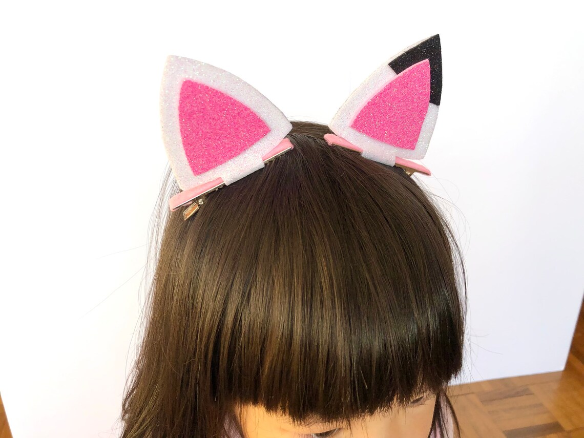 Pandy Paws Hair Clip Set | Gabby's Dollhouse Pandy Cat Ears Bow Set ...