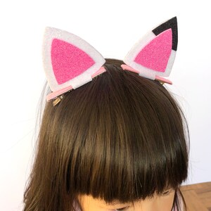 Pandy Paws Hair Clip Set | Gabby's Dollhouse Pandy Cat Ears Bow Set ...