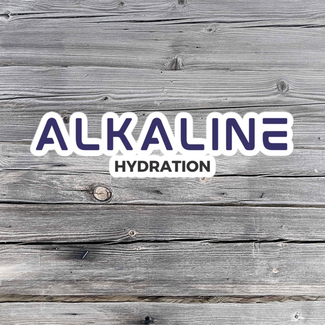 Alkaline Hydration Sticker: Kangen Water, Enagic, Water Bottle - Etsy