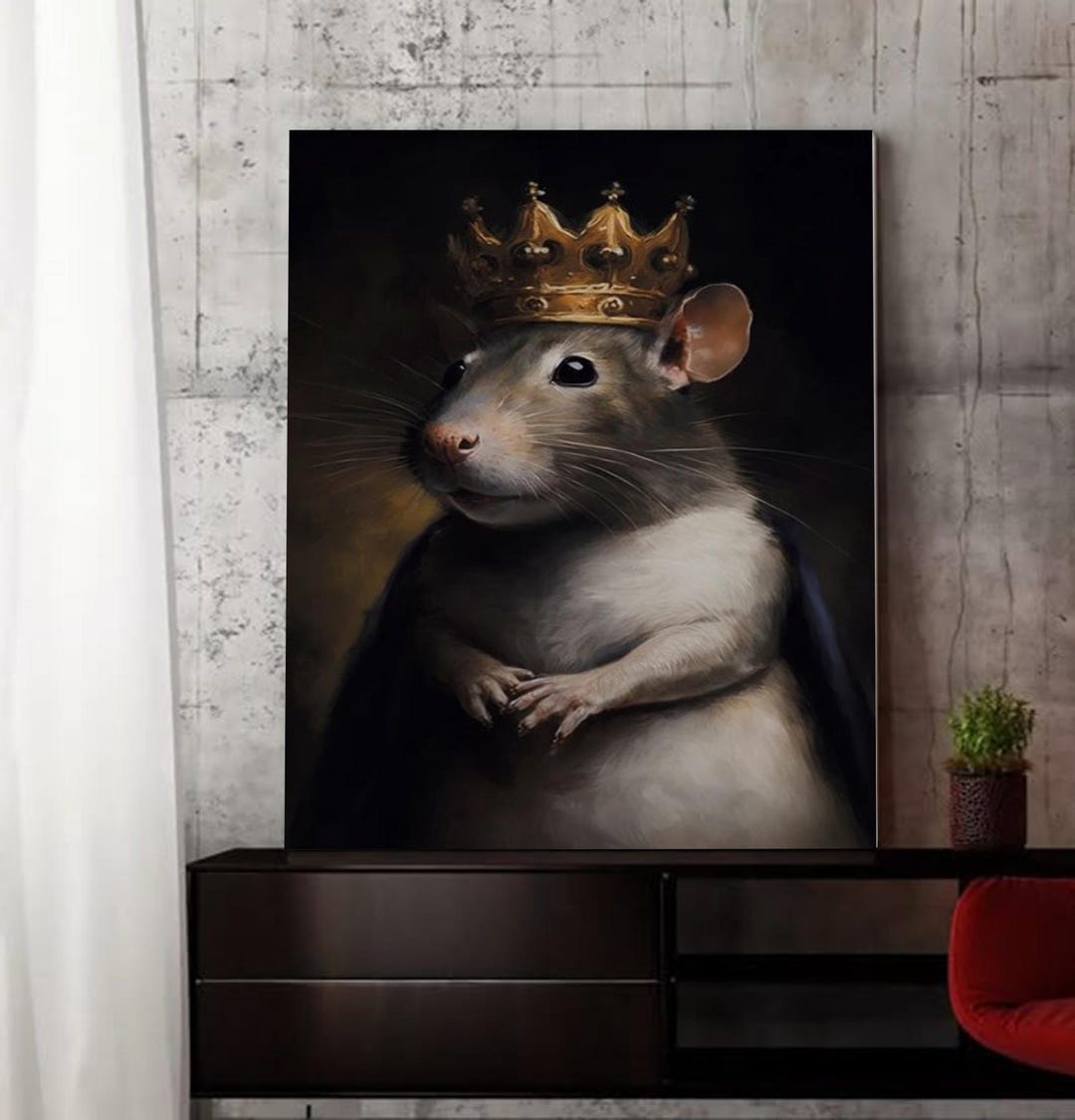 Roi Des Rats Vintage Poster - Etsy