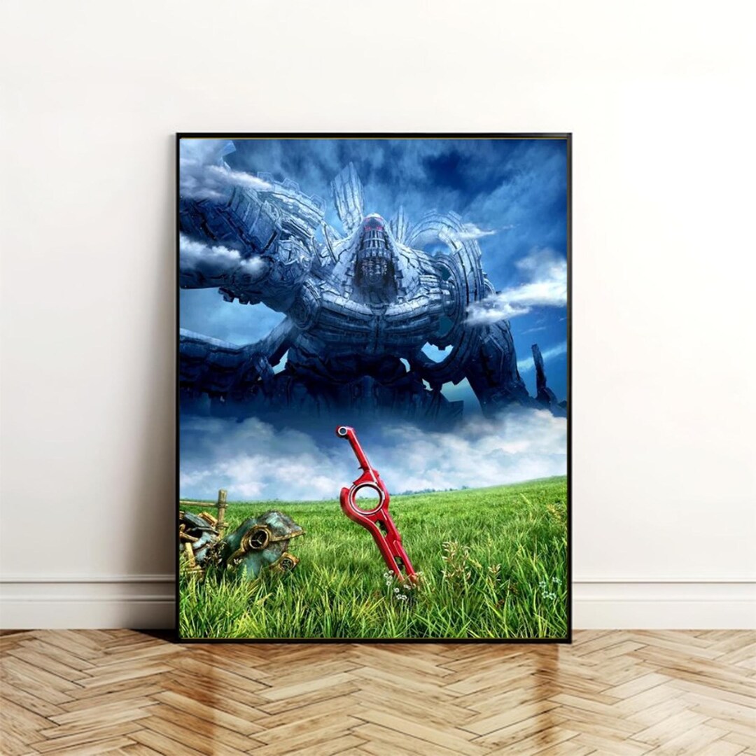 Conception Graphique De Xenoblade Chronicles Poster - Etsy