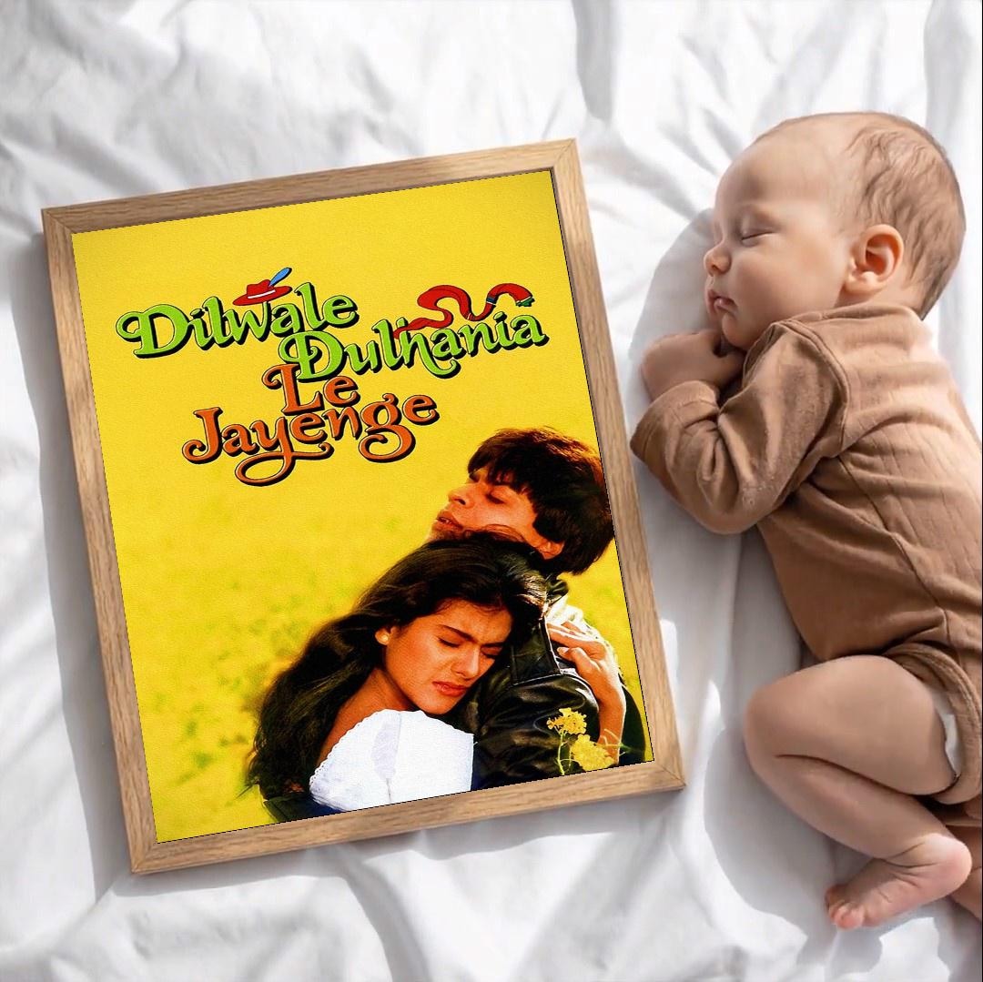 Dilwale Dulhania Le Jayenge Hindi Bollywood Indian Old Film Movie ...
