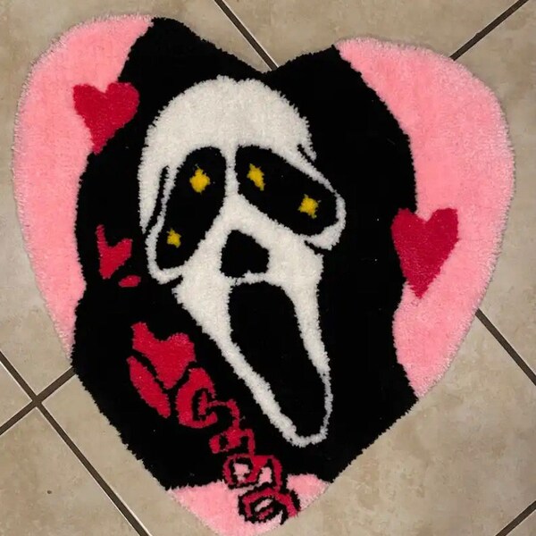 Custom Ghostface Rug - Etsy