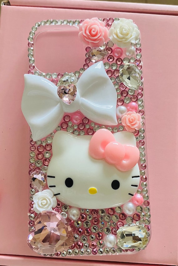 Hello Kitty Rhinestone Iphone Case