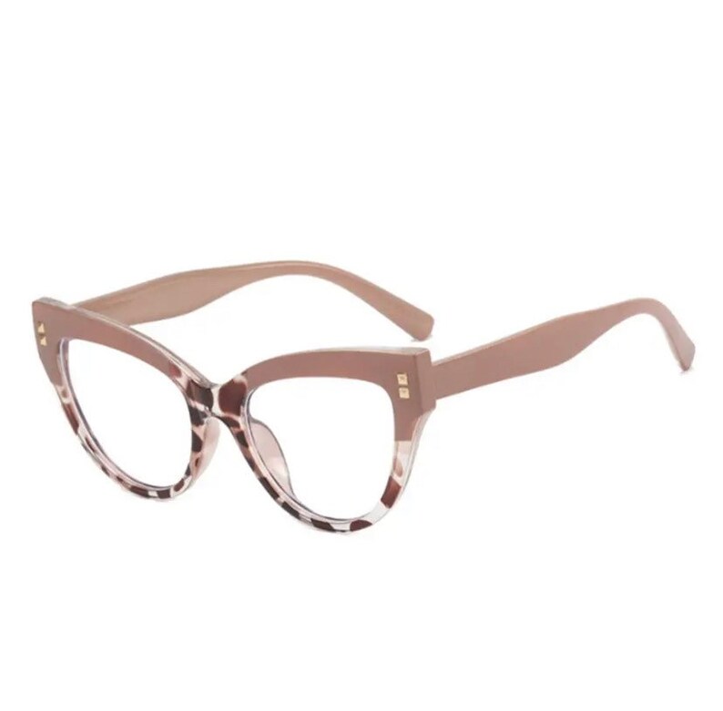 Retro Cat Eye Rivet Decoration Frames New Fashion Women Brand - Etsy