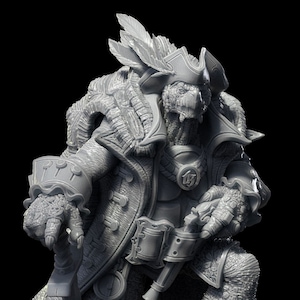 Krog | Cripta Studios | Resin Printed Mini | TTRPG | Dnd | Pathfinder ...