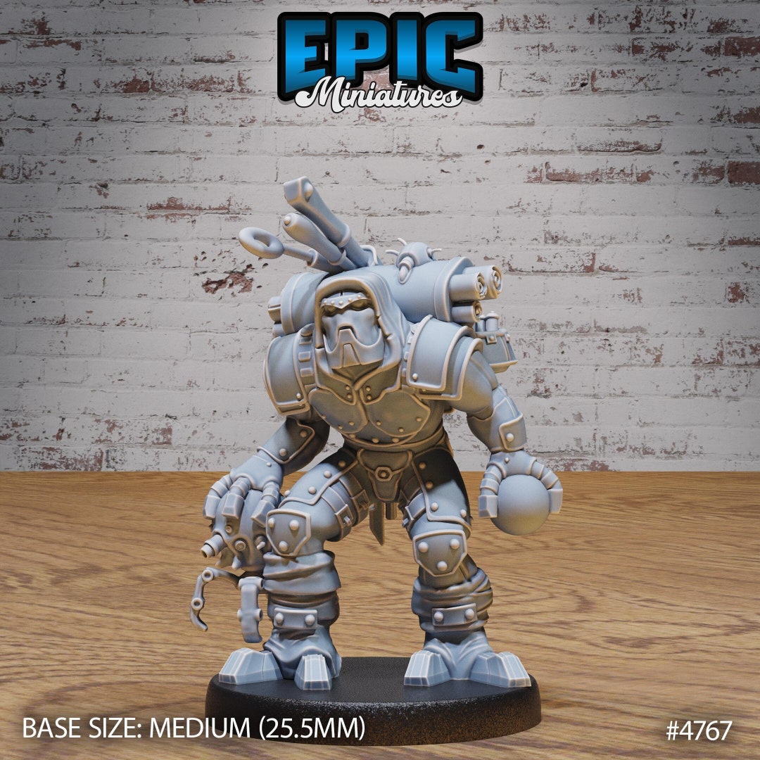 Construct Alchemist Epic Miniatures TTRPG Dnd Mini D&D Fantasy RPG ...