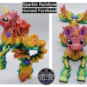 Sea Horse Toy Fun Standing Fidget 2 Sizes From Cinderwing3d, Sensory ...