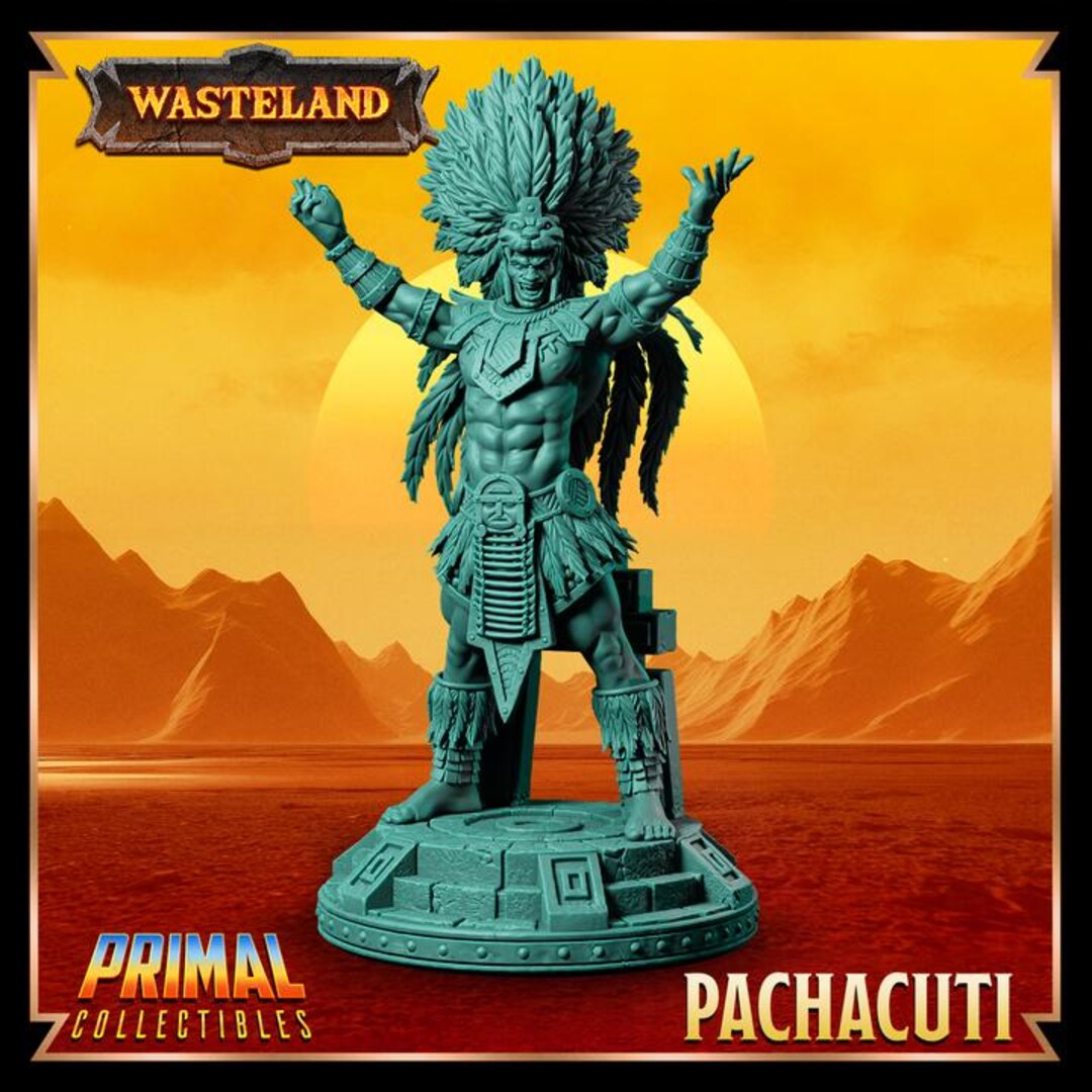 Pachacuti Miniature: Sorcerer King, PRIMAL Collectibles, Dnd RPG - Etsy