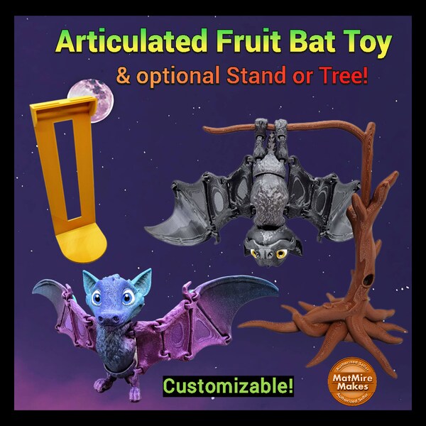 Fruit Bat - Etsy