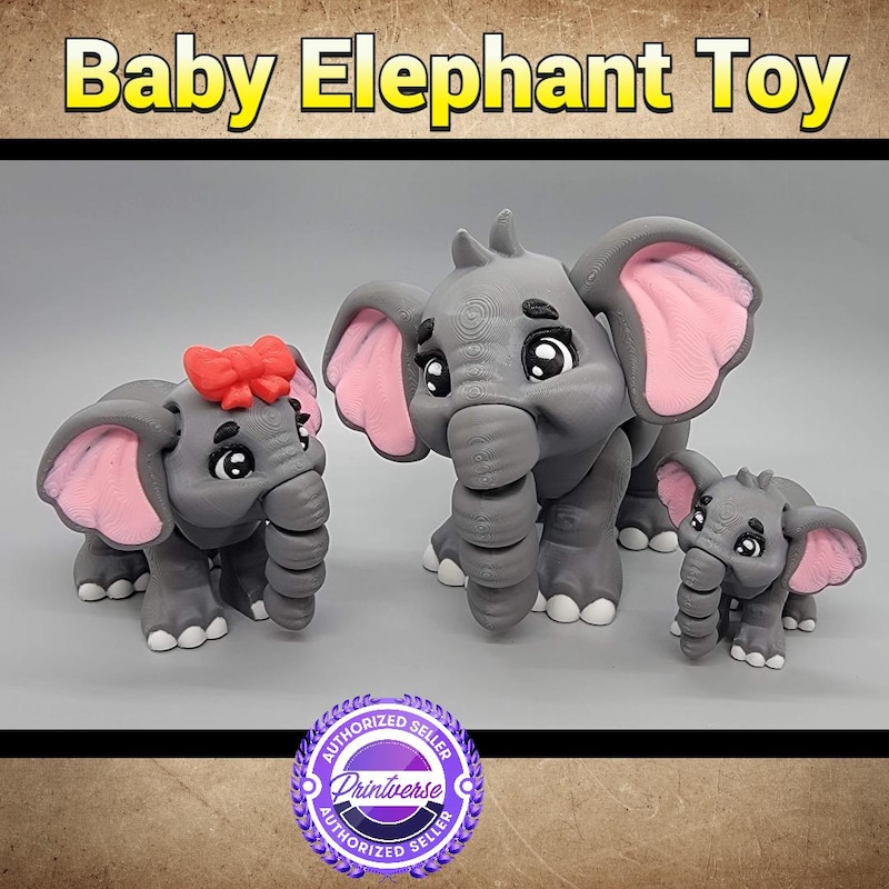 Elephant Fidget Toys - Etsy