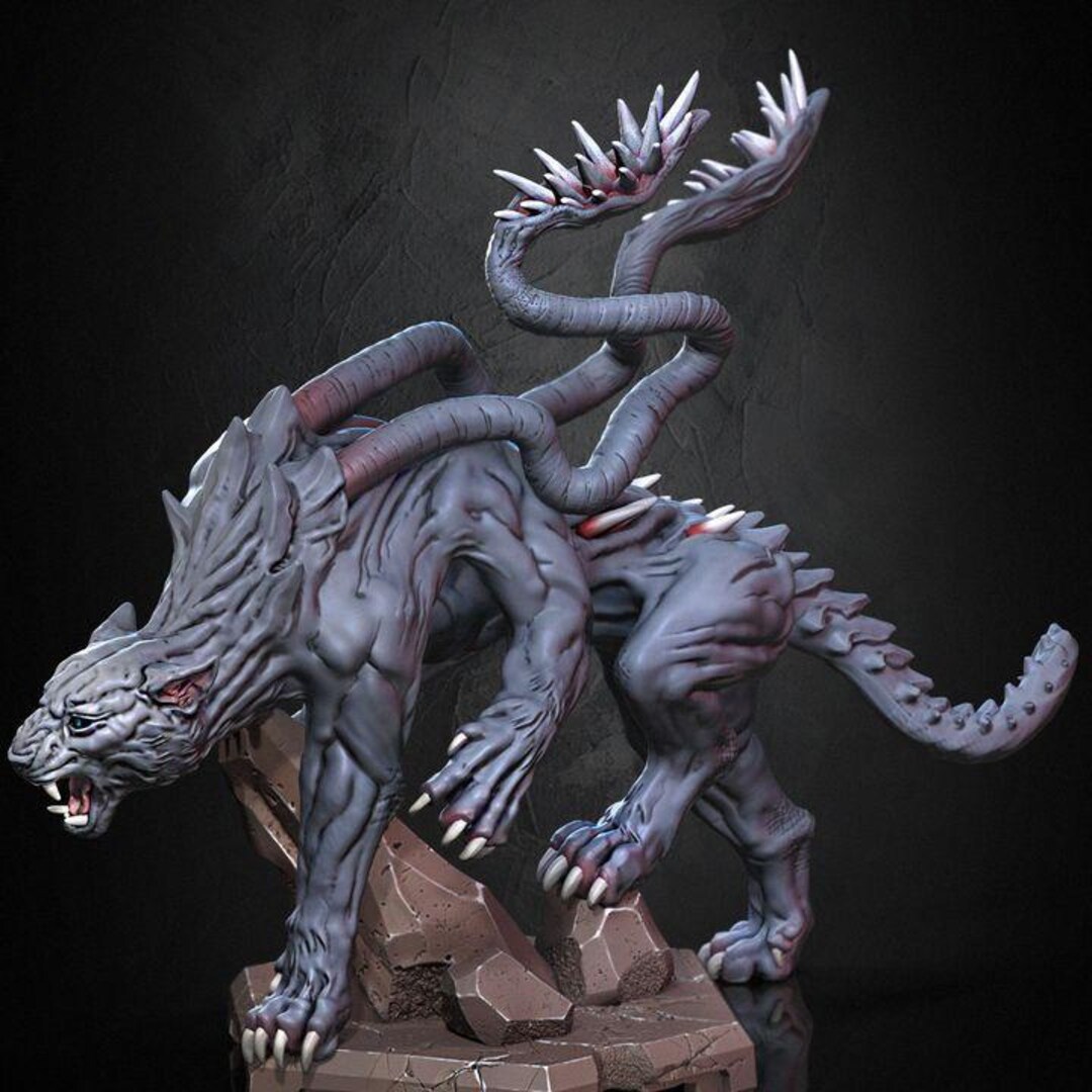 Displacer Beasts by Dragun Studios | 3 Poses | D&D | Pathfinder ...