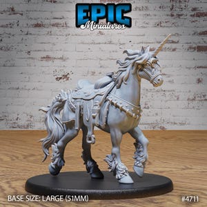 Unicorn Classic and Alicorn by Epic Miniatures 5 Poses TTRPG Dnd Mini D ...