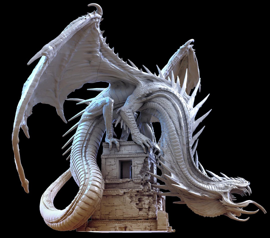Heavenly Ophidian (snake Dragon) by Mini Monster Mayhem | Gargantuan ...