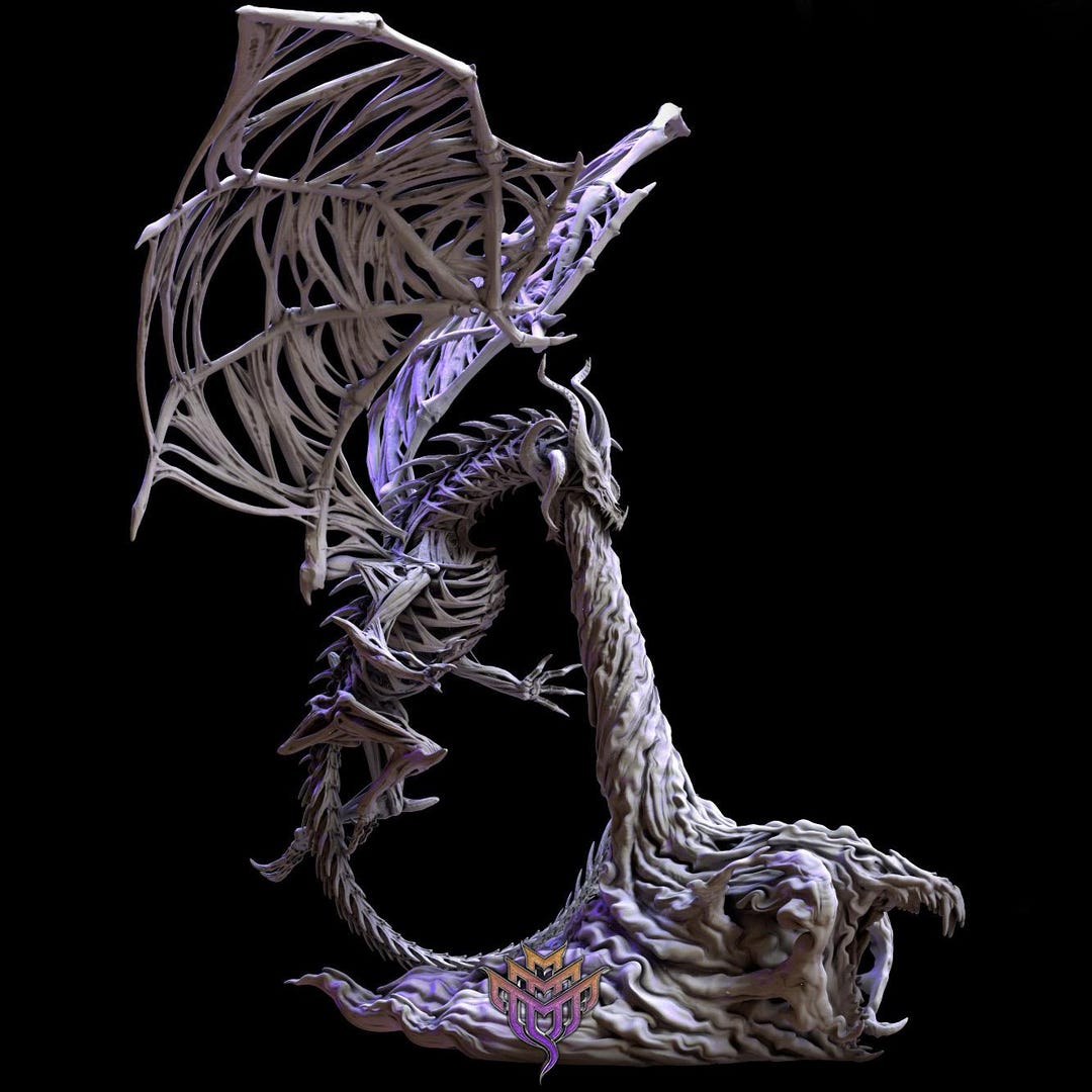 Dracolich by Mini Monster Mayhem | Fantasy Figurine | TTRPG | Game Room ...
