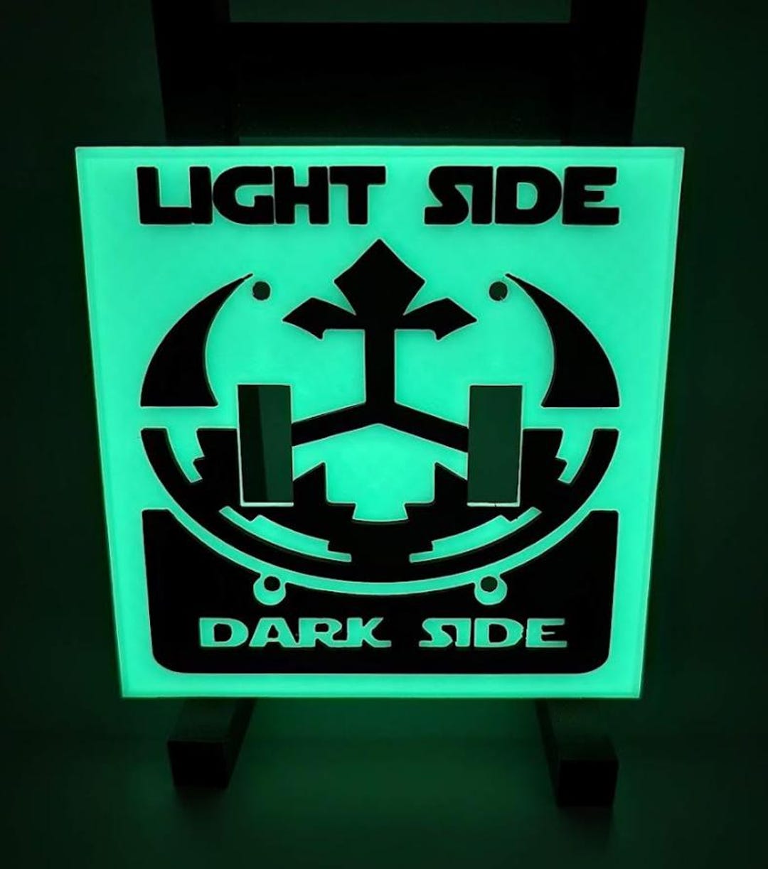 3D Printed Galactic Light Switch Cover: Glow-in-the-dark, Sci-fi Decor ...