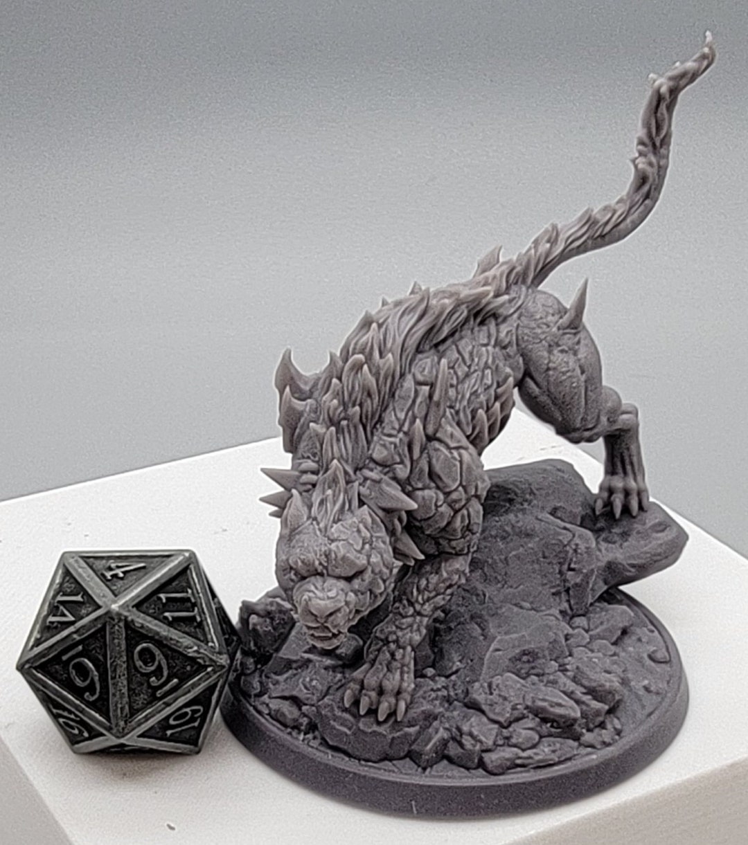 Fire Giant Hellhound Miniature: TTRPG Dnd Pathfinder, STLFLIX Cripta ...