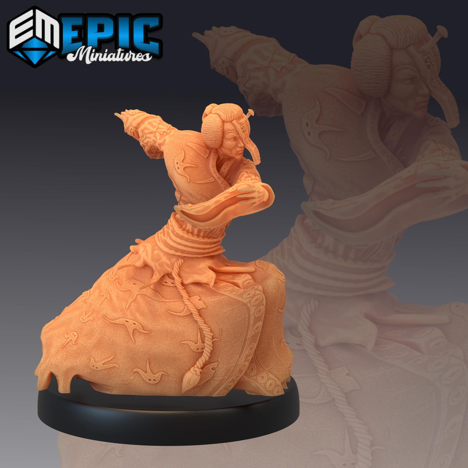 Jiangshi 6 Poses Epic Miniatures TTRPG D&D Fantasy RPG Roleplaying ...