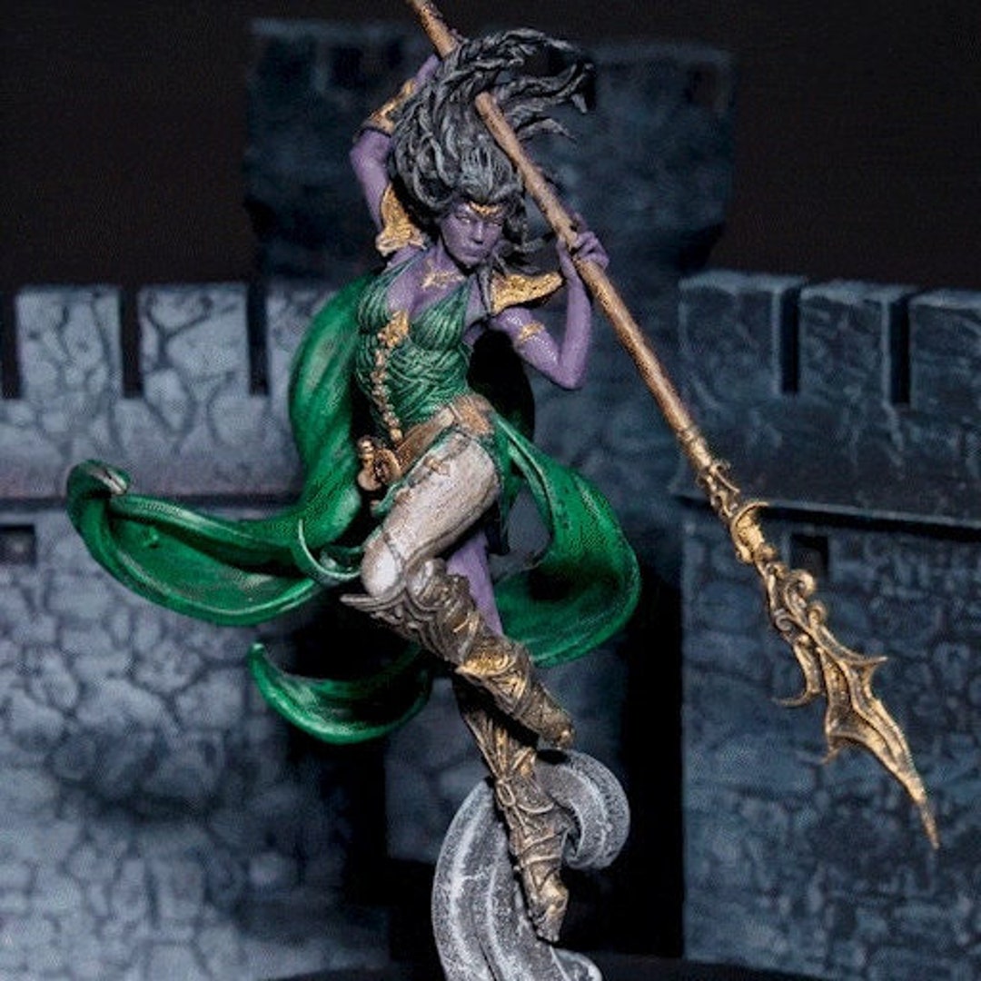 Asaria Miralana Hero Resin 3D Printed Mini TTRPG Dnd Pathfinder 75mm ...