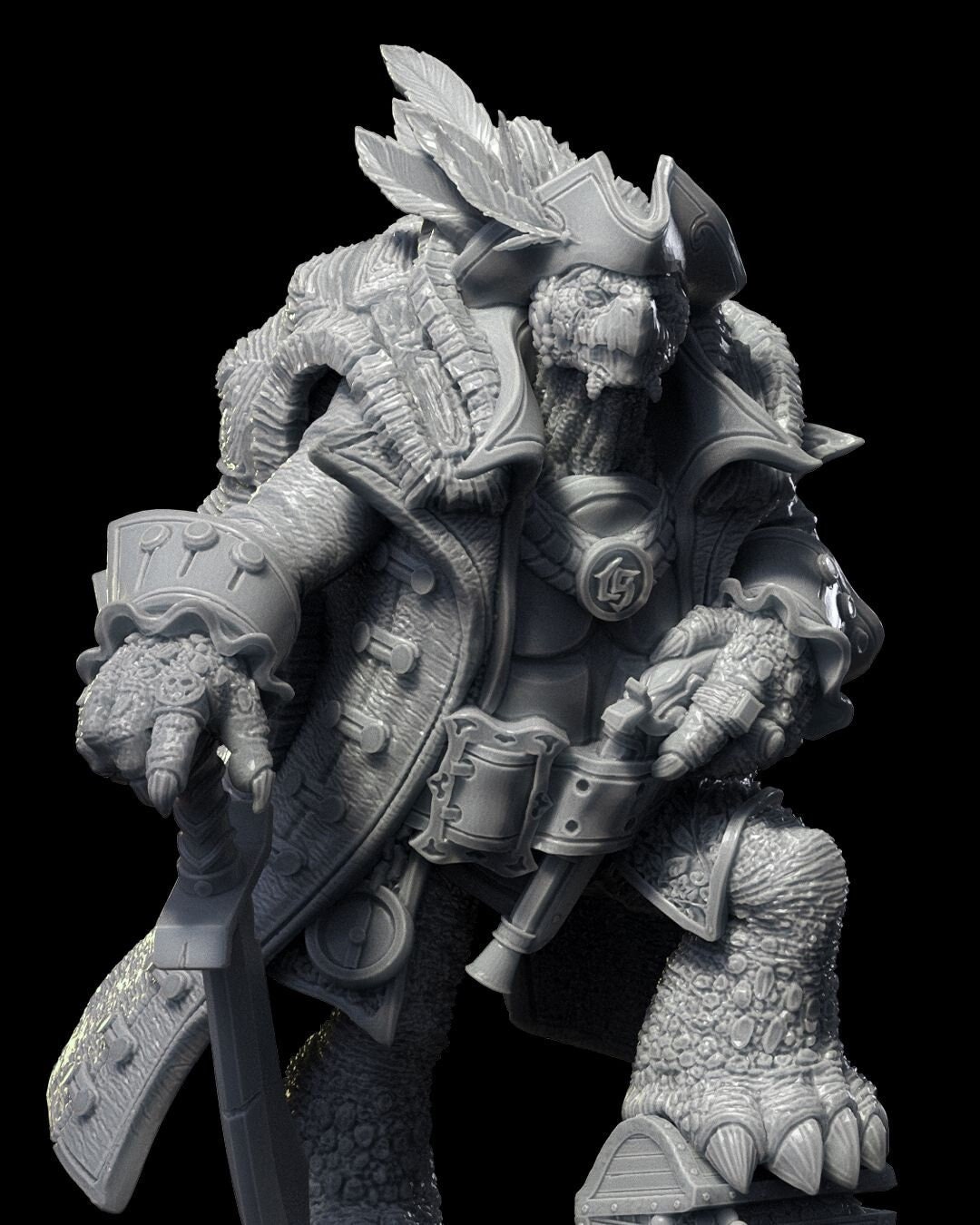Krog | Cripta Studios | Resin Printed Mini | TTRPG | Dnd | Pathfinder ...