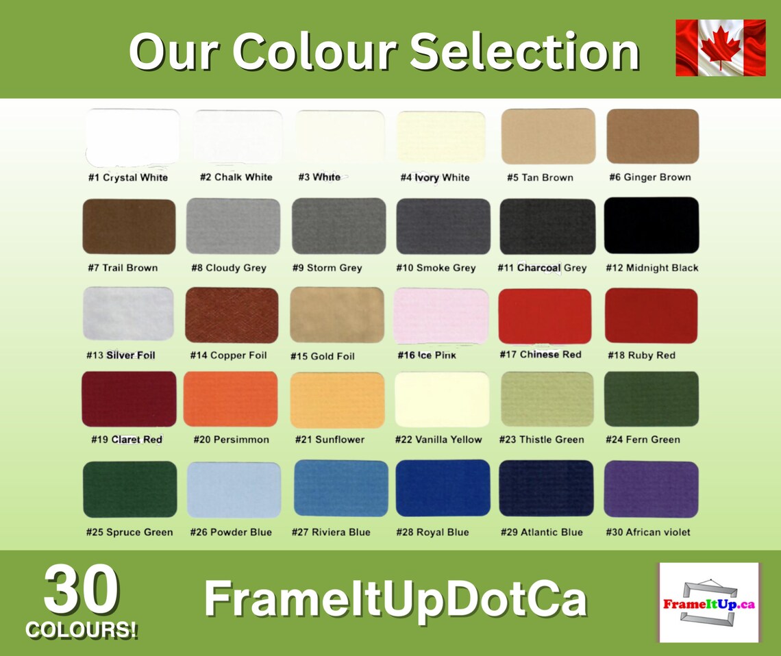 30x30 Frame Custom Cut Mat Board Personalized Frame for Display Your ...