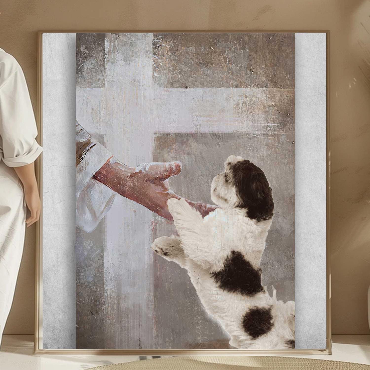 Maltipoo God Jesus Dog Lover God Hand - Etsy