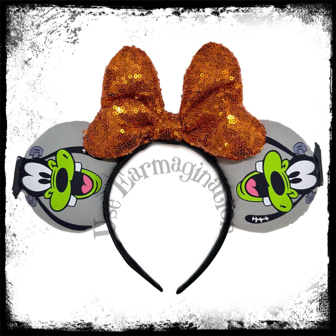 Frankenstein Goofy Halloween Inspired Ears - Etsy