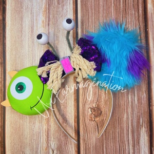 Monsters Inc Headband Mouse Ears - Etsy