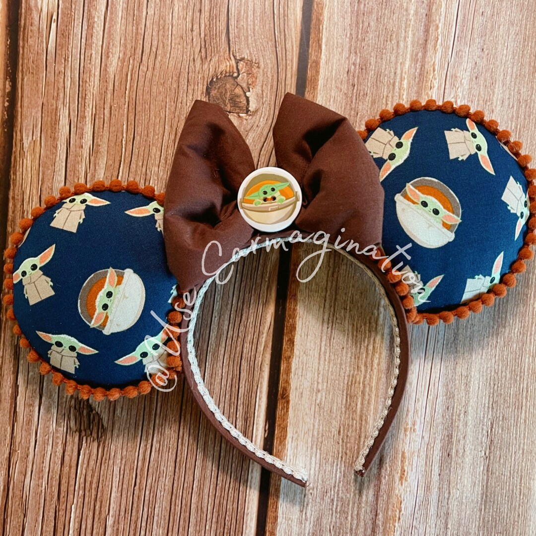 Baby Yoda/grogu Mouse Ears - Etsy
