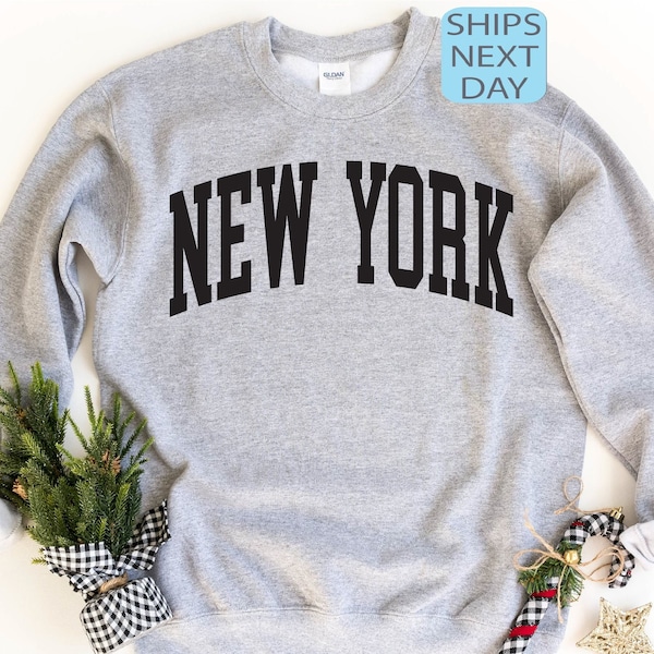 New York Sweatshirt - Etsy