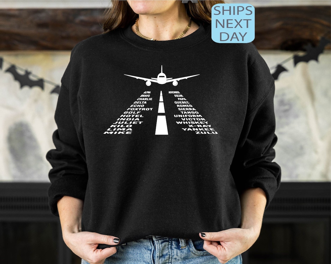 Funny Airplane Sweatshirt, Aviation Sweatshirt, Gift for Pilot ...