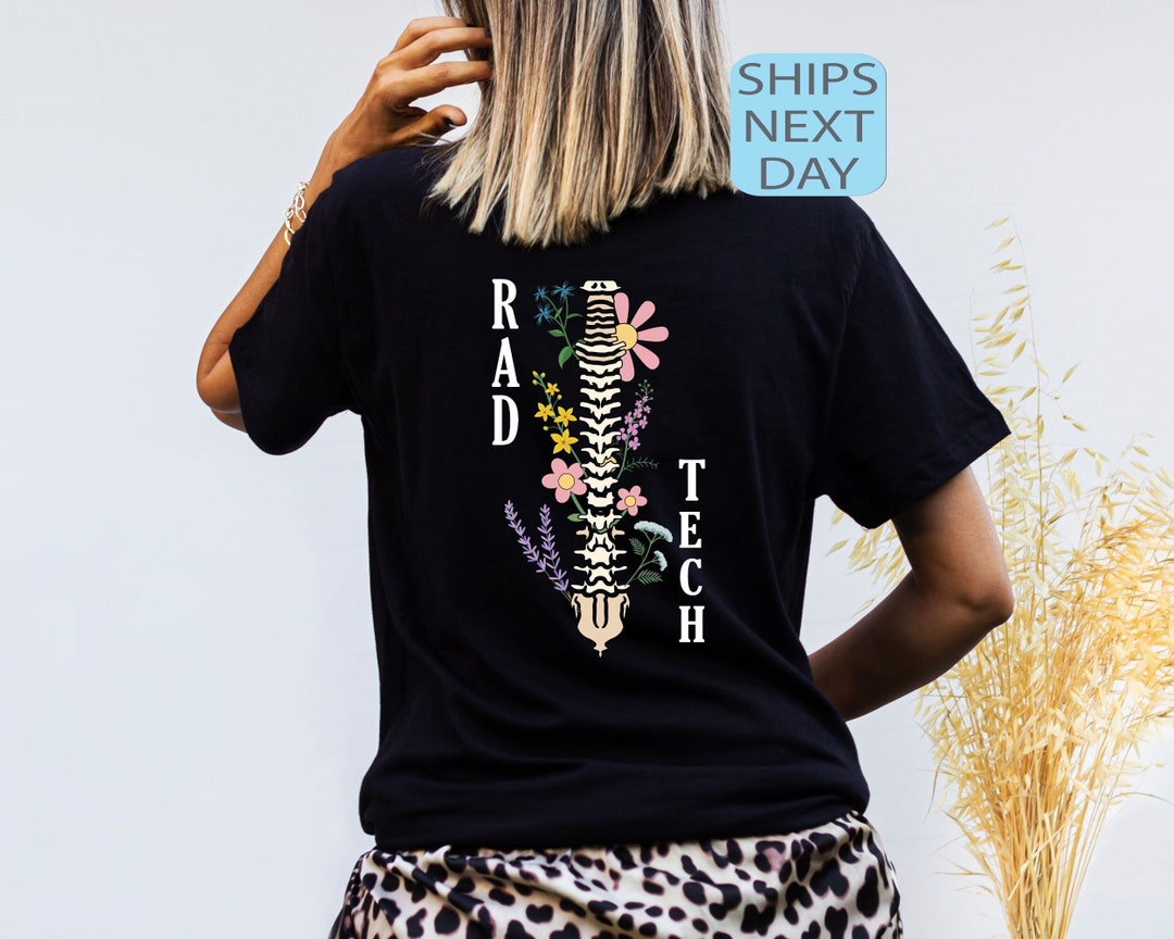 Radiologic Technologist, Radiology Skeleton Shirt, Rad Tech Tee ...