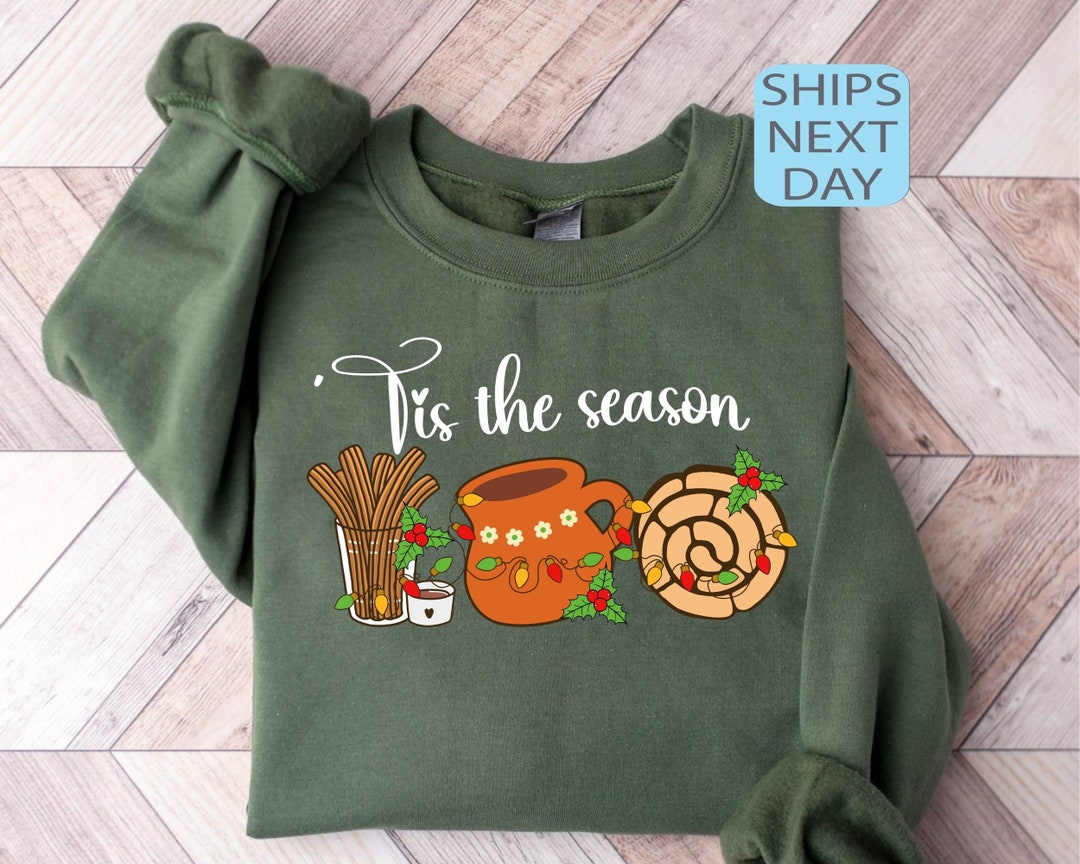 Mexican Christmas Sweatshirt, Concha Sweatshirt, Tamale Hoody, Spanish ...