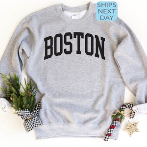 Custom Boston Sweatshirt, Boston Hoody, Boston Lover Sweatshirt, Boston ...
