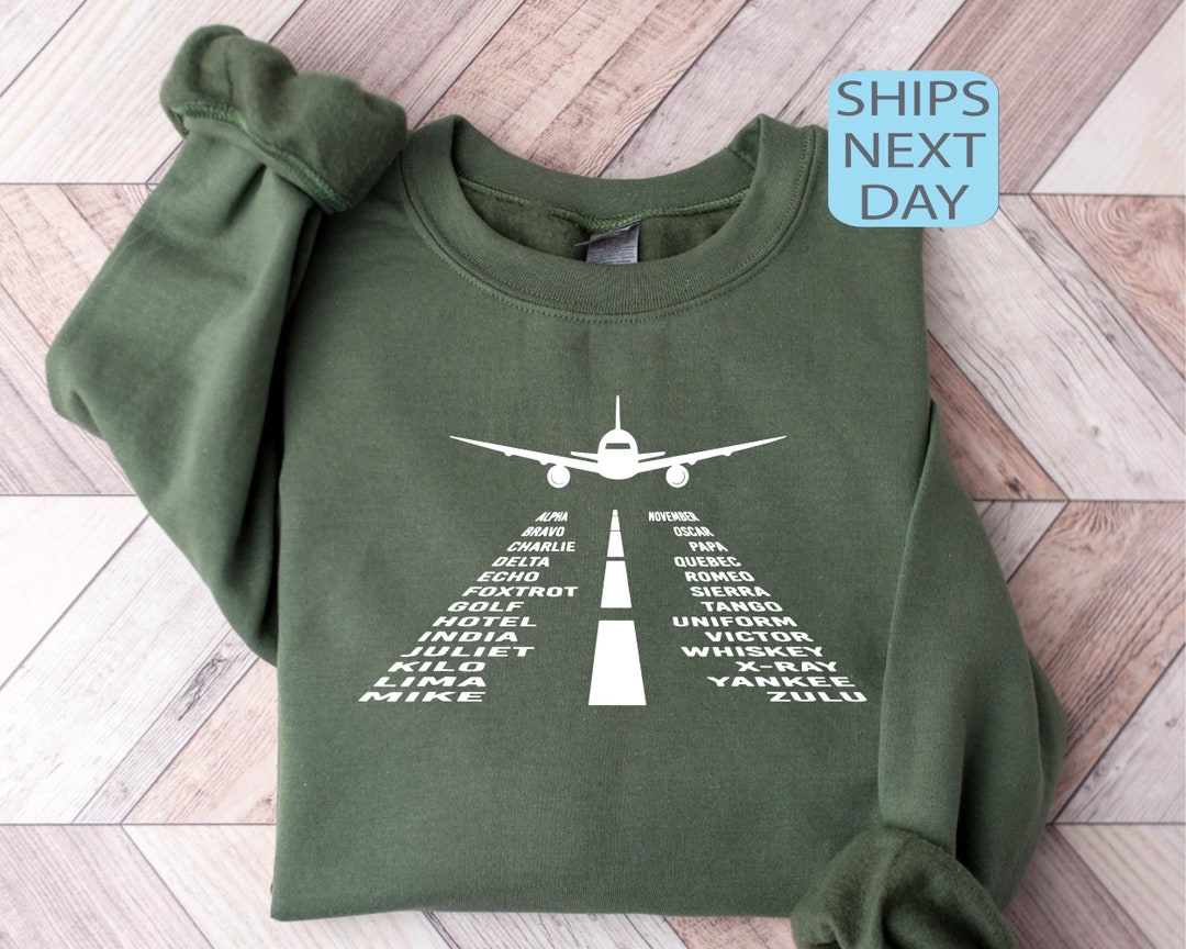 Funny Airplane Sweatshirt, Aviation Sweatshirt, Gift for Pilot ...