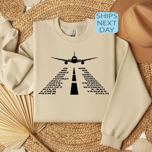 Funny Airplane Sweatshirt, Aviation Sweatshirt, Gift for Pilot ...