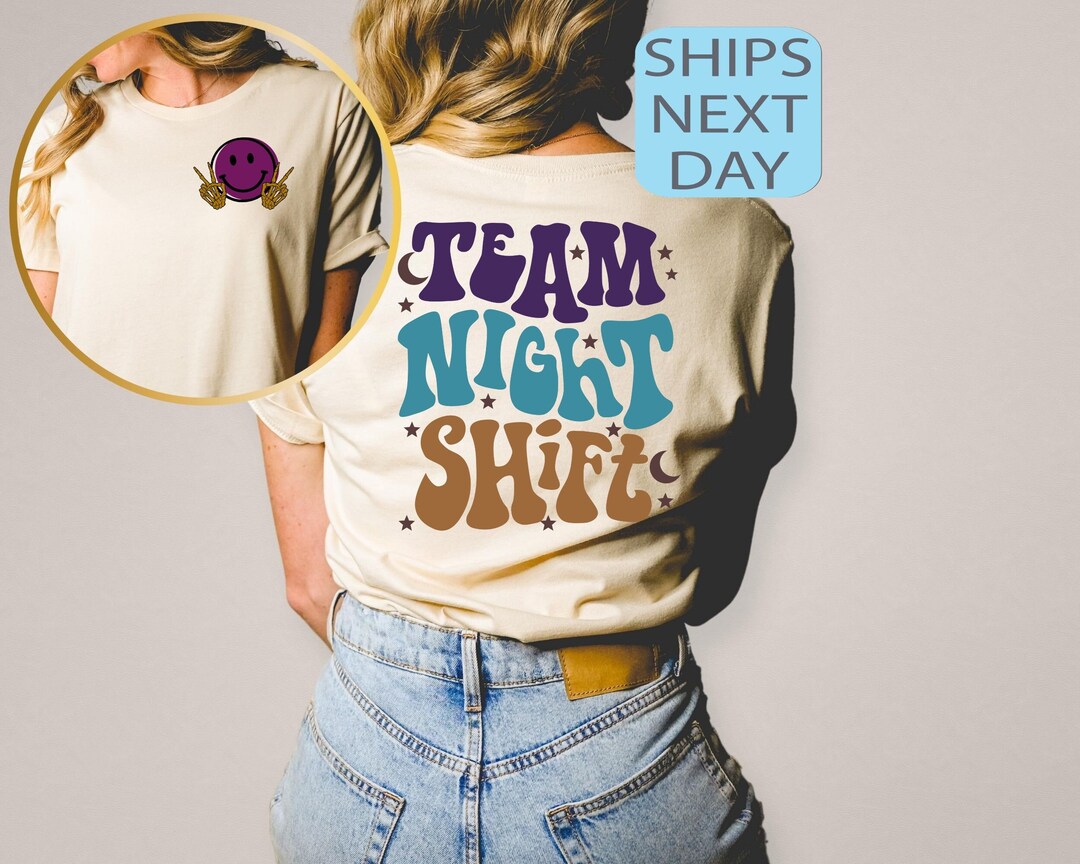Night Shift Nurse Shirt, Sleep All Day Nurse All Night, New Nurse T ...