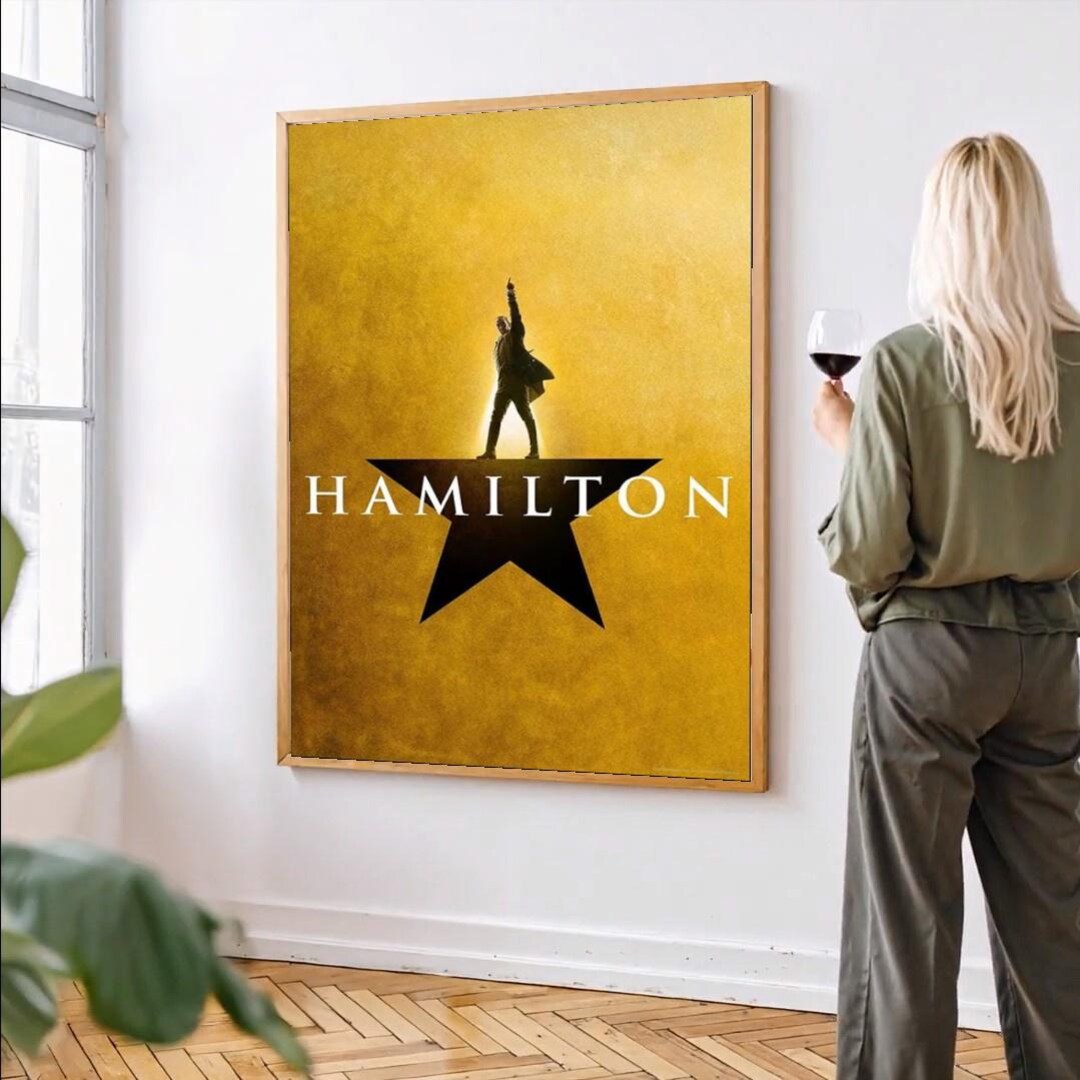 Hamilton Movie Poster Wall Art - Etsy