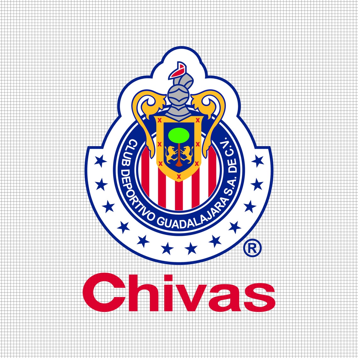 Chivas Rayadas Del Guadalajara Logo Svg Png Eps Pdf Instant - Etsy Ireland