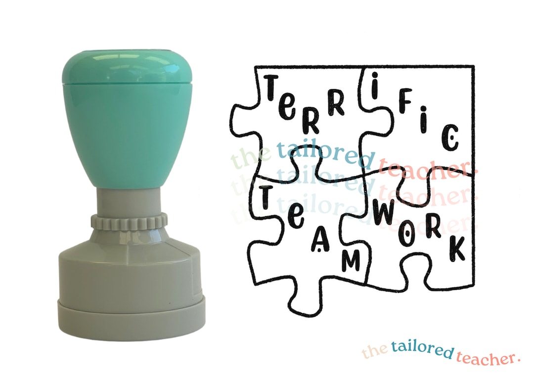 Terrific Teamwork - Teacher Feedback Stamp - Etsy Australia