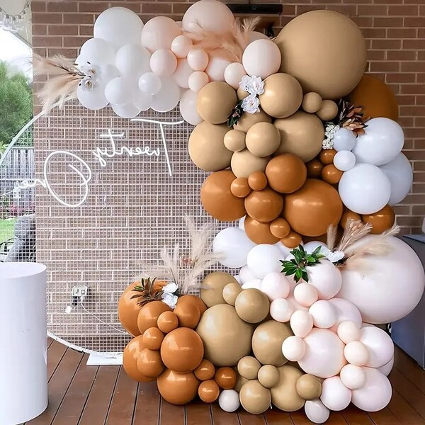 Coffee Balloon Garland - Etsy