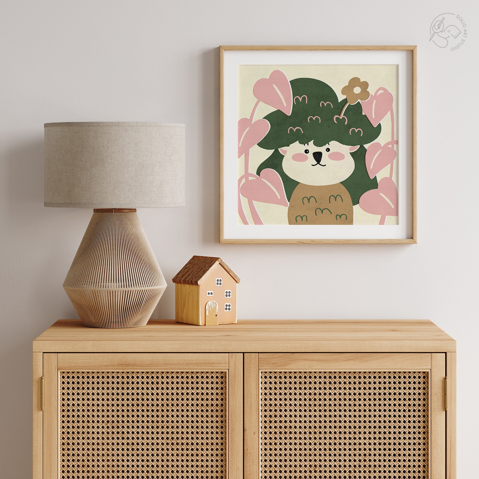 Sheep Print, Animal Nursery Print, Animal Farm Poster, Earthy Tones ...