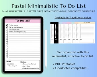 To Do List Printable Bundle Blank Checklist Planner - Etsy